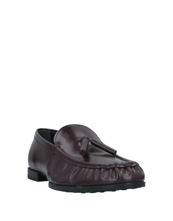 TOD'S Leather Loafers With Tassels