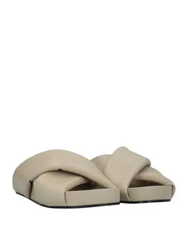 JIL SANDER Sandals Soft Leather - Beige