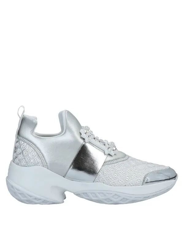 ROGER VIVIER Sneakers Size Textile Fibers, Soft Leather