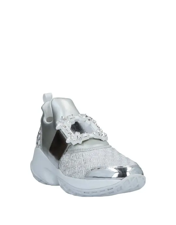 ROGER VIVIER Sneakers Size Textile Fibers, Soft Leather