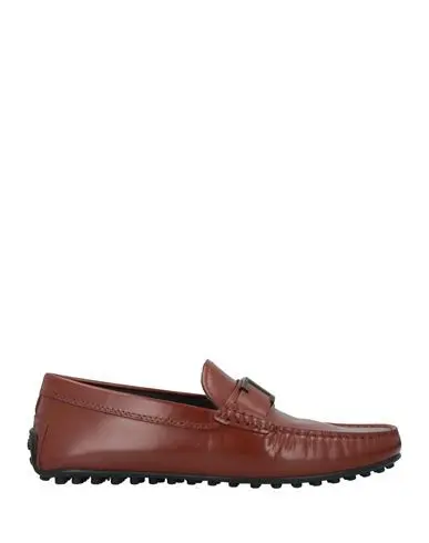 TOD'S Loafers In Calfskin With Metal Detailing - Brown
