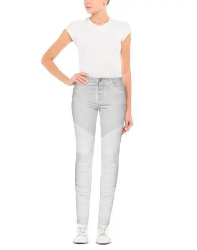 Zadig&Voltaire Light Cotton Blend Denim Jeans - Light Grey