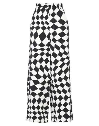 MAISON MARGIELA Checked Wide Leg Pants