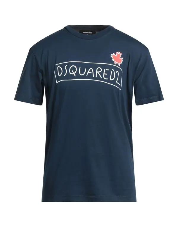 Dsquared2 T-shirt Size Cotton - Midnight Blue