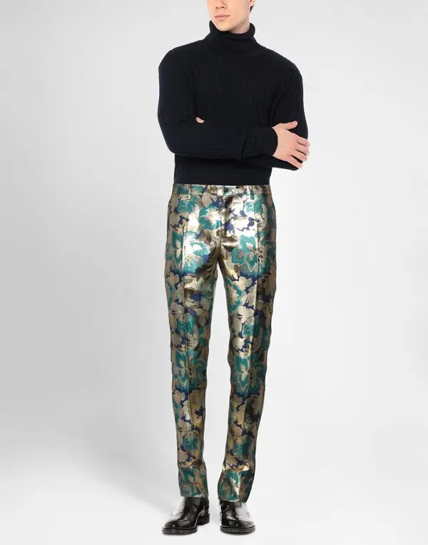 Dolce & Gabbana Pants Size Polyester, Metallic Polyester