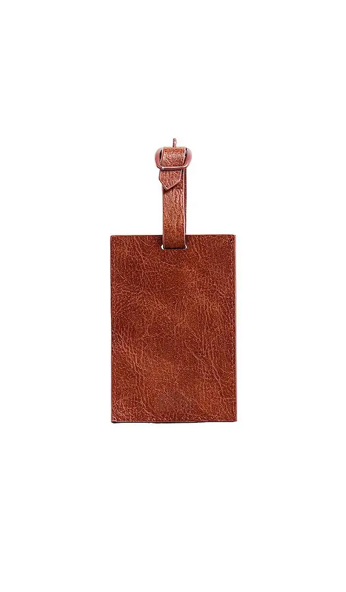 BEIS The Passport & Luggage Tag Set In Brown