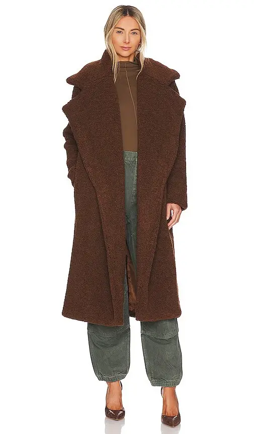 SNDYS. X Teddy Coat - Brown