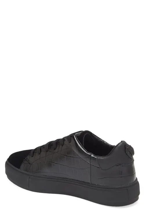 Kurt Geiger Laney Croc Embossed Sneakers