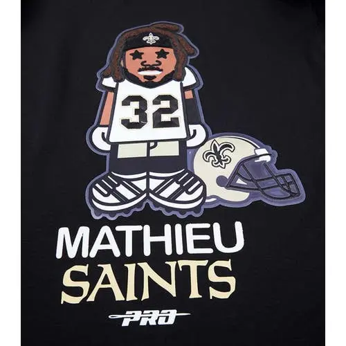 PRO STANDARD Tyrann Mathieu New Orleans Saints Player Avatar Graphic T-shirt