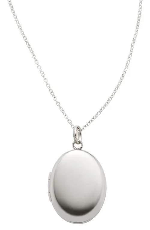MADE BY MARY Oval Locket Necklace