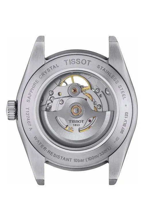 TISSOT T-classic Powermatic 80 Open Heart Bracelet Watch