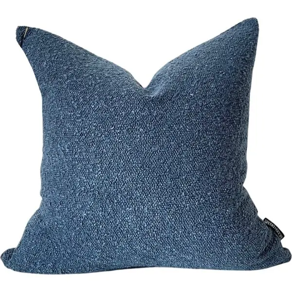 MODISH DECOR PILLOWS Bouclé Accent Pillow Cover - Blue Tones