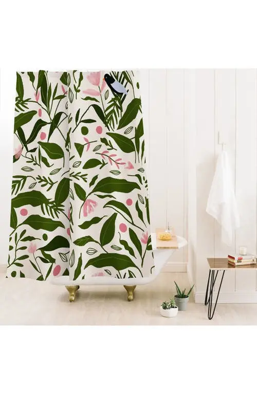 DENY DESIGNS The Plant Lady Shower Curtain