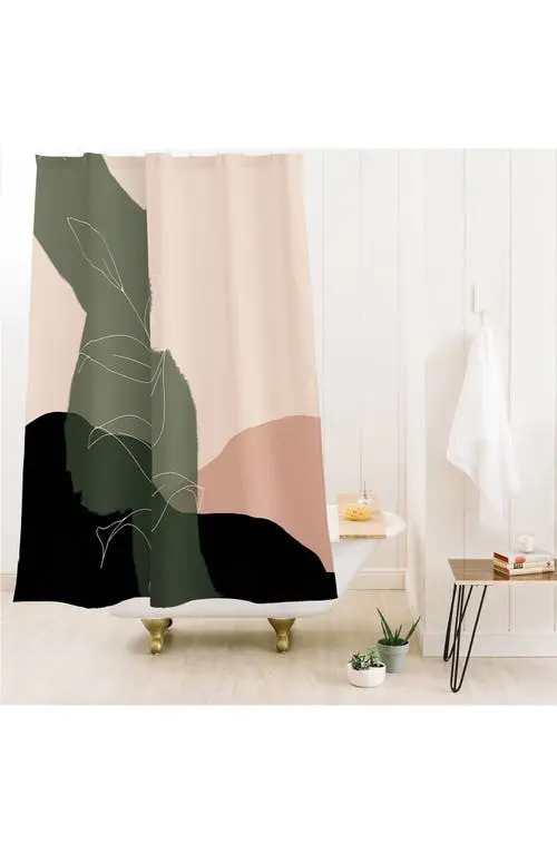 DENY DESIGNS Boho Print Shower Curtain