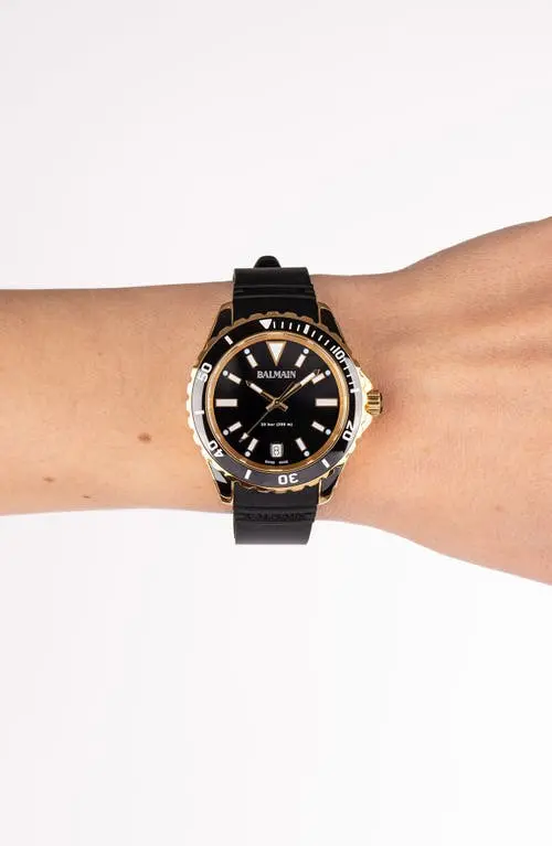 BALMAIN WATCHES Ophrys Dive Rubber Strap Watch