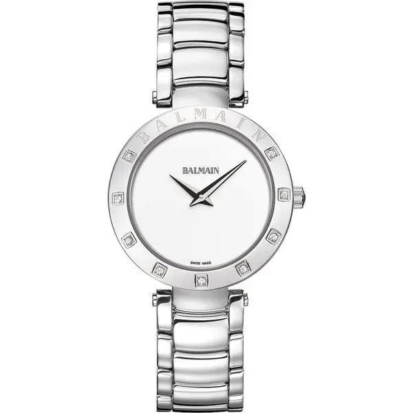 BALMAIN WATCHES Bijou Diamond Bracelet Watch - Silver/white