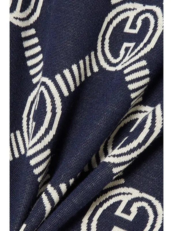 Gucci Reversible Jacquard-knit Wool-blend Cardigan