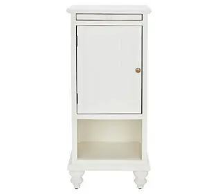 SAFAVIEH Jezabel One-cabinet End Table With Pul -out Tray - One-color