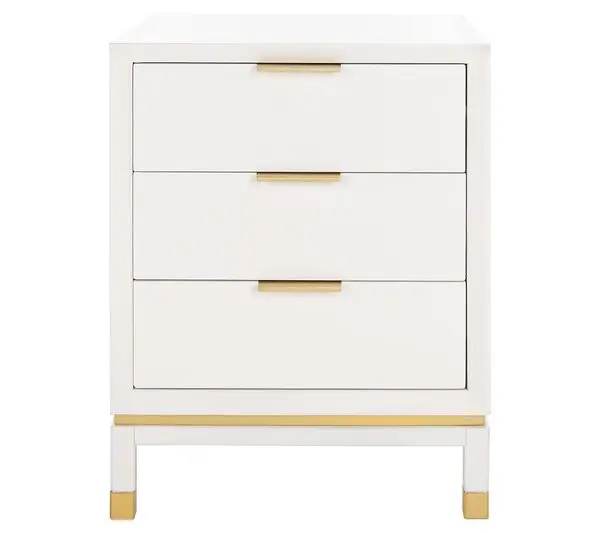 SAFAVIEH Baskin 3 Drawer Accent Table - One-color