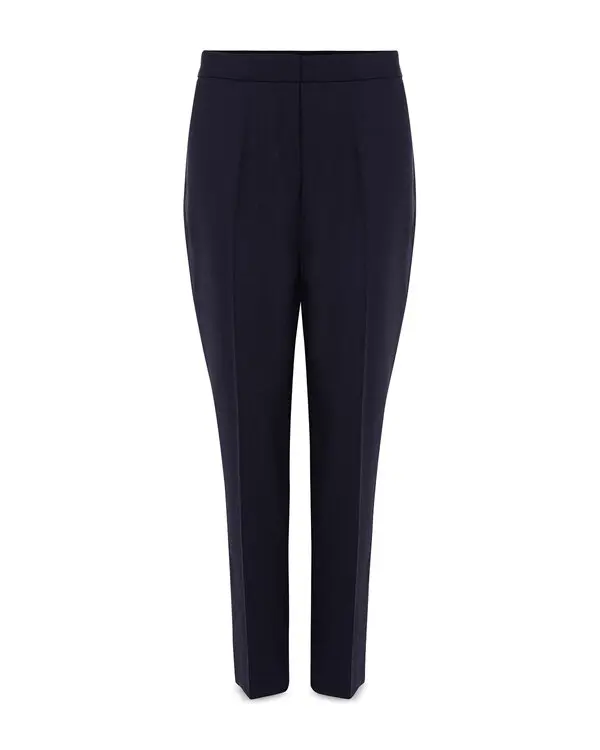 HOBBS LONDON Gael Cropped Trousers - Navy
