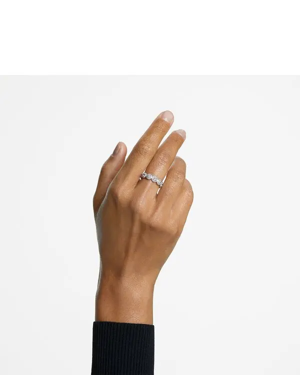 SWAROVSKI Una Pave Ring - Silver