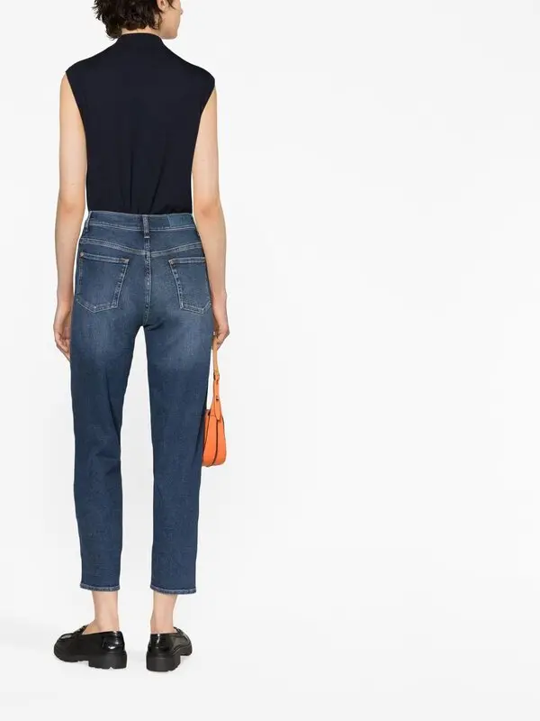 7 For All Mankind Skinny Cropped Jeans