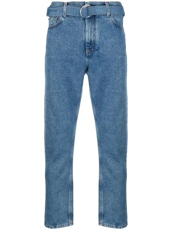 Off-White Indust Slim-fit Jeans - Blue