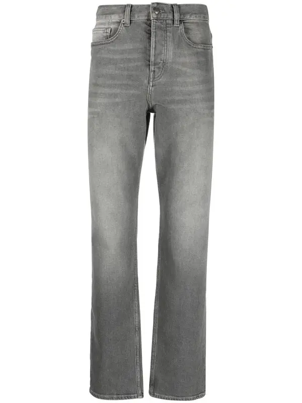 Zadig&Voltaire Stonewashed Straight-leg Jeans