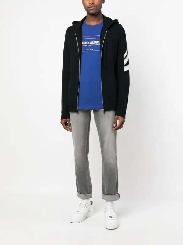 Zadig&Voltaire Stonewashed Cropped Jeans