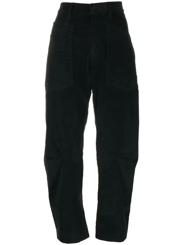 NILI LOTAN Shon High-rise Trousers - Black