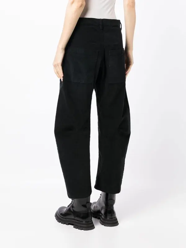 NILI LOTAN Shon High-rise Trousers - Black