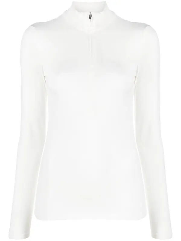 Fusalp Gemini Zip-up Ski Top - White