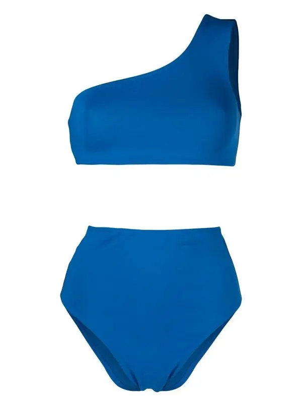ERES Symbole One-shoulder Bikini - Blue