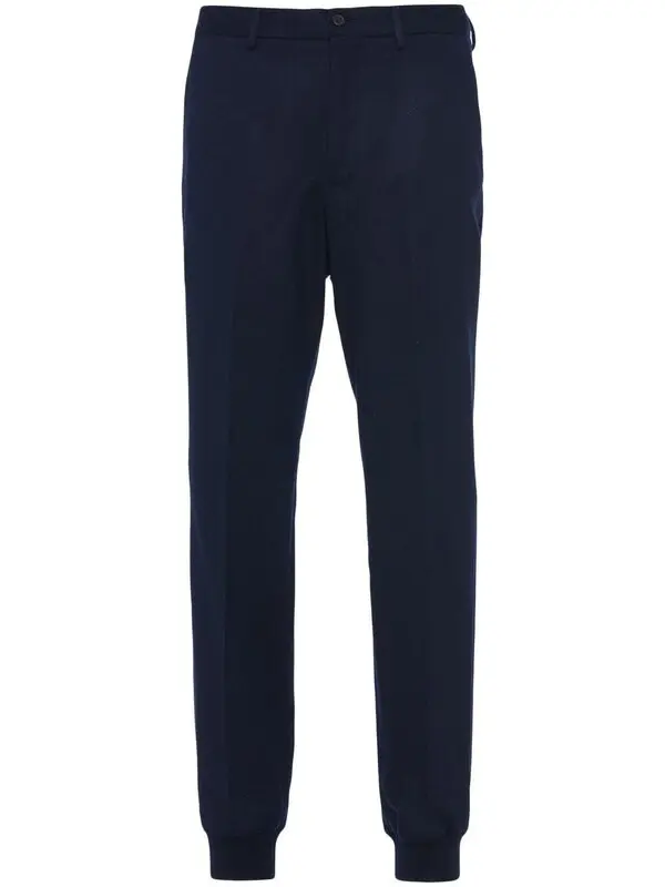 Prada Wool Trousers - Blue