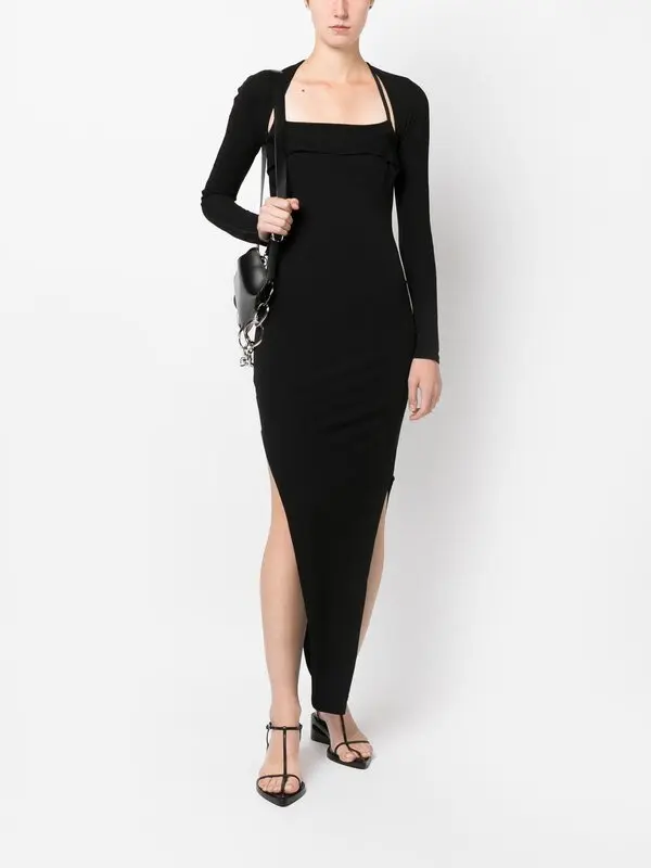 Helmut Lang Long Sleeve Maxi Dress