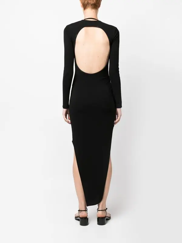 Helmut Lang Long Sleeve Maxi Dress