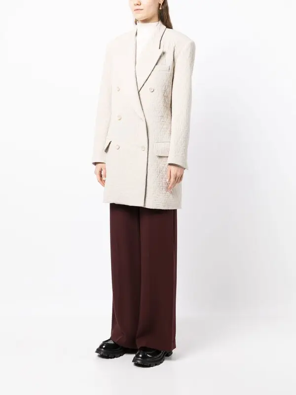 UMA WANG Double-breasted Tailored Coat