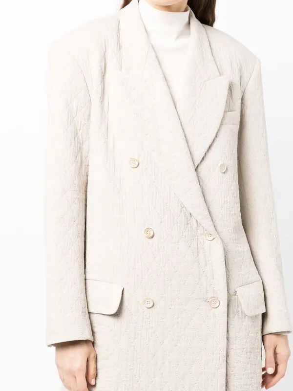 UMA WANG Double-breasted Tailored Coat