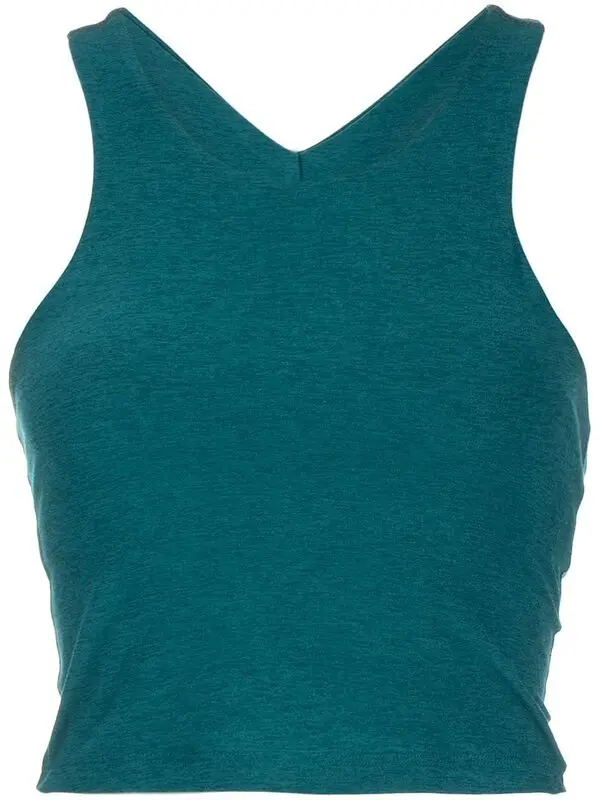 Beyond Yoga Focus Cropped Tank Top - Green