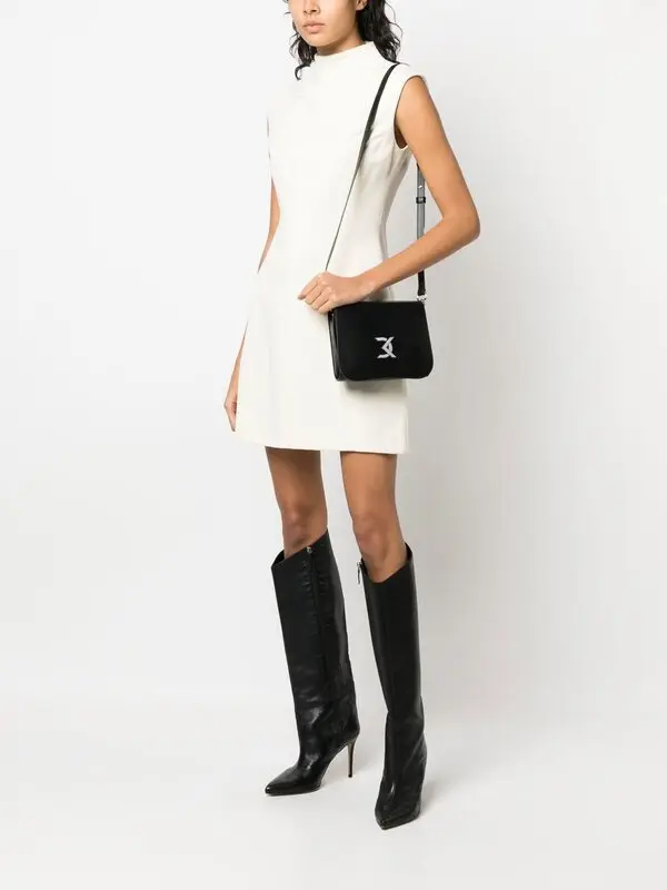 David Koma Logo Plaque Shoulder Bag