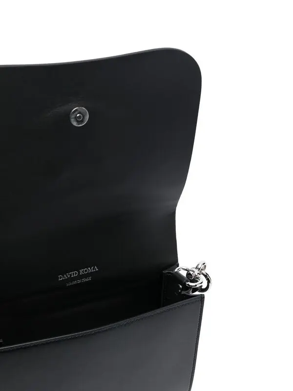 David Koma Logo Plaque Shoulder Bag