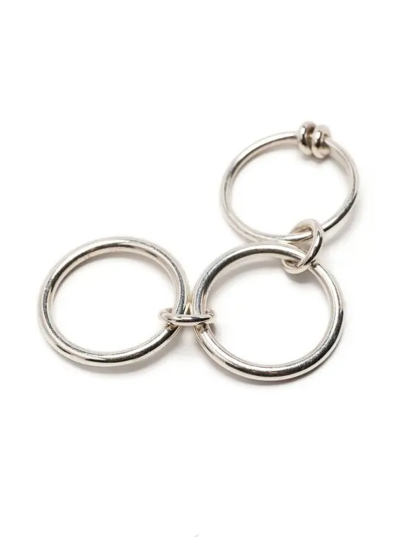 SPINELLI KILCOLLIN Raneth Linked Rings - Silver