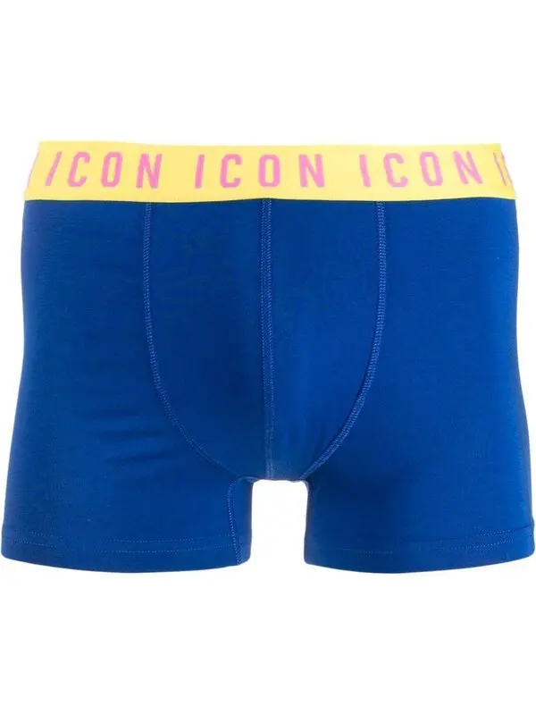 Dsquared2 Logo-waistband Boxer Briefs - Blue