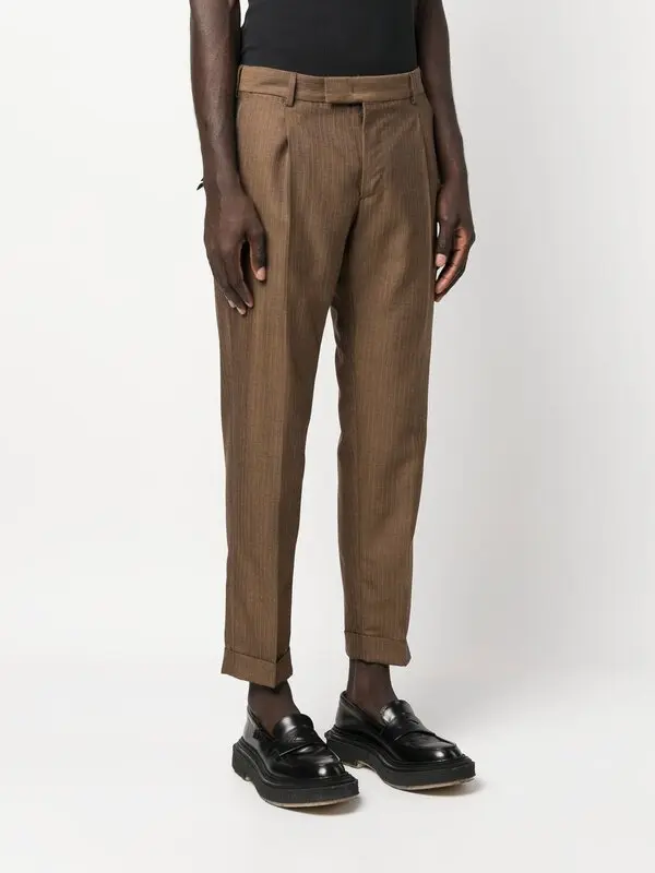 PT TORINO Cropped Tailored Trousers
