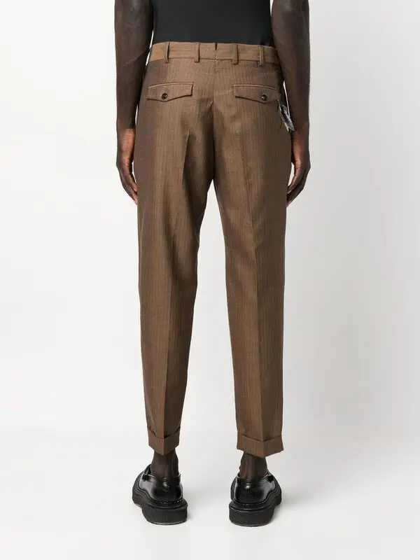 PT TORINO Cropped Tailored Trousers