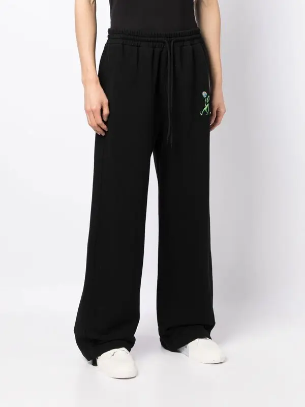 Off-White Alien Logo Print Track Pants
