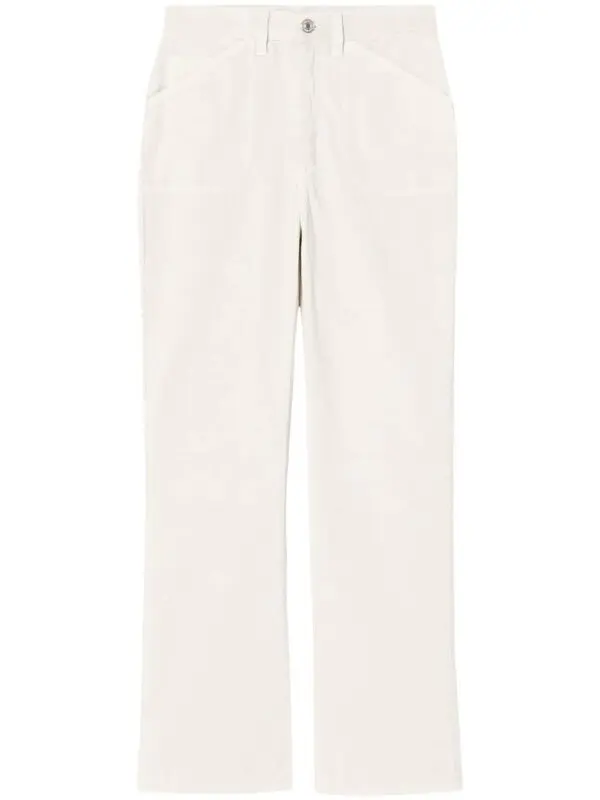 RE/DONE Flared Cropped Corduroy Trousers