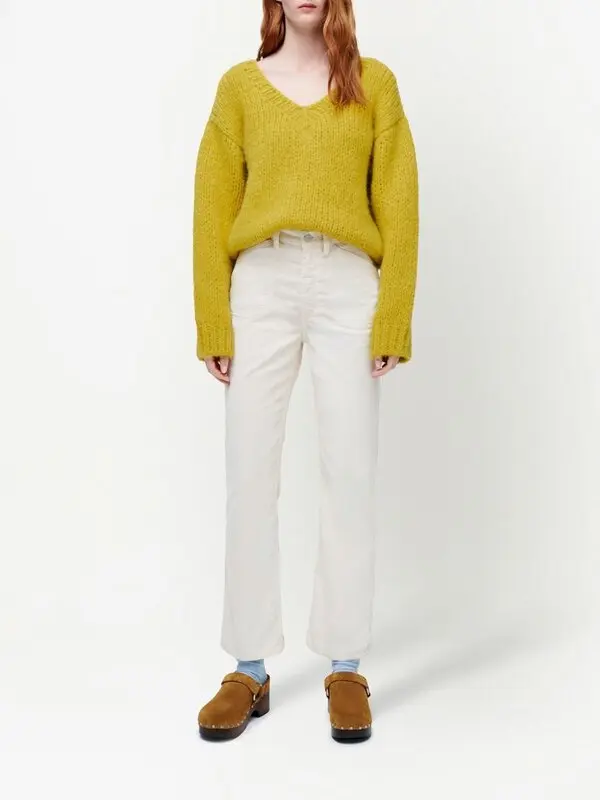 RE/DONE Flared Cropped Corduroy Trousers