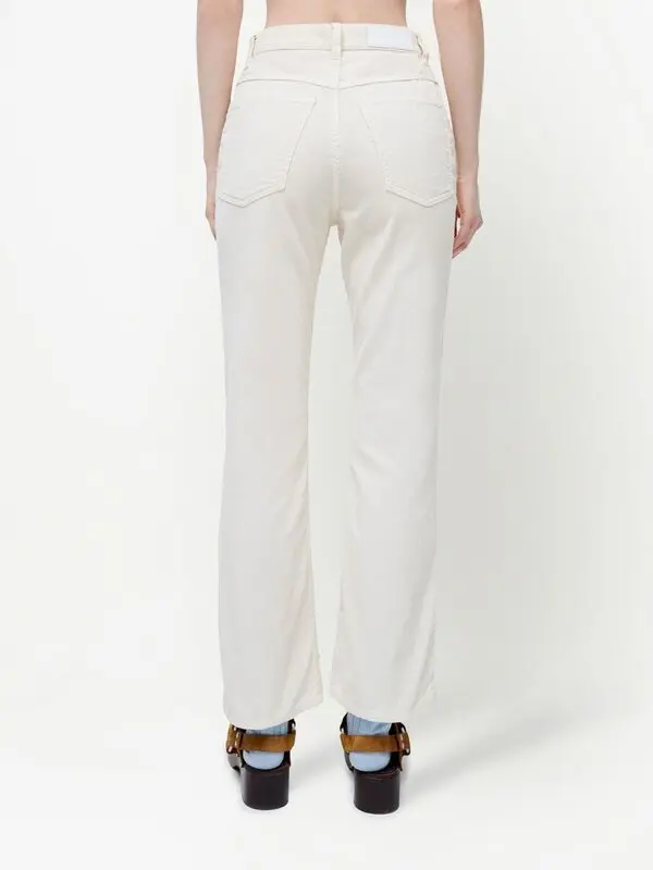 RE/DONE Flared Cropped Corduroy Trousers