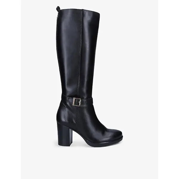 Carvela Leather Knee-high Boots - Black